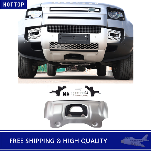 Front Undershield Skid Plate Bumper Fit for 110 90 Land Rover Defender ...