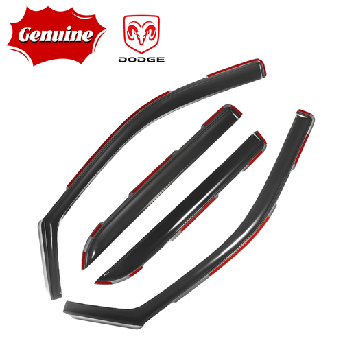 Genuine Dodge Window Visor 2009-2018 Ram Wind Sun Vent Deflector | eBay