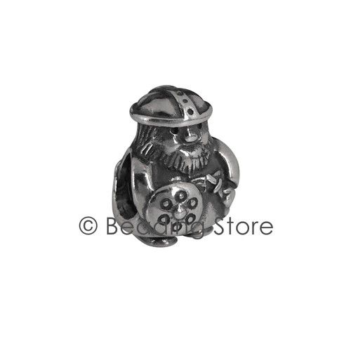 Genuine Authentic PANDORA Retired RARE Sterling Silver Viking Charm ...
