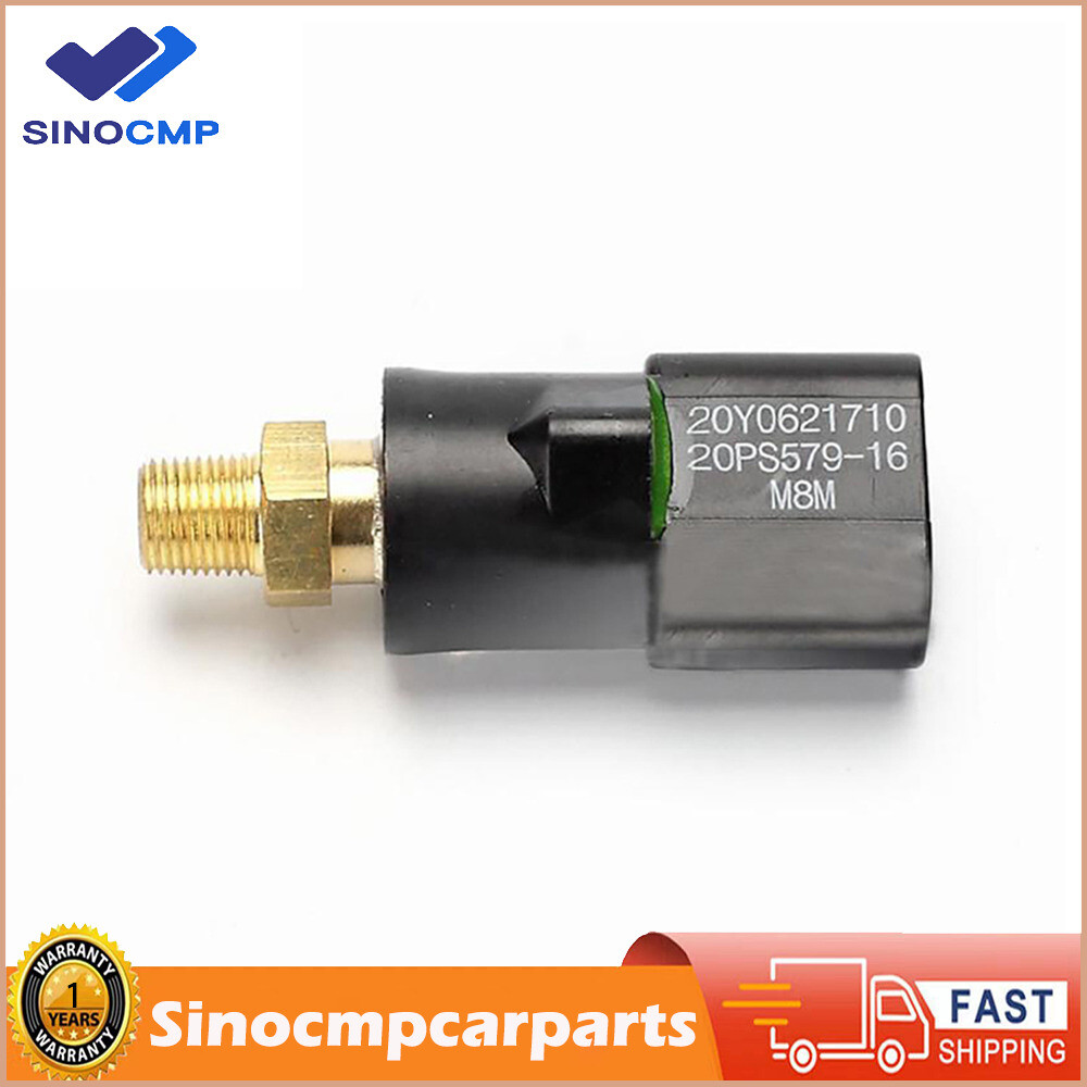 Pressure Sensor Switch 20Y-06-21710 Fits for Komatsu Excavator PC200-6 ...