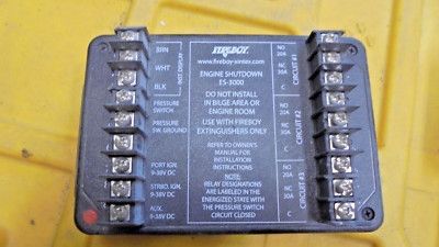 Xintex Fireboy ES-3000-01 Xintex Engine Shutdown System NO Display ...