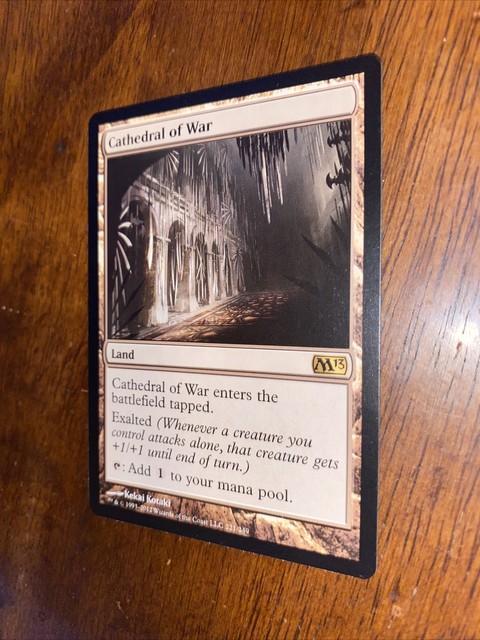 MTG Cathedral of War The LIst - Magic 2013 221 Regular Rare for sale ...