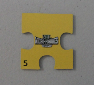 #T73 . 2014 NRL FOOTY MICRO FIGURE RUGBY LEAGUE FIELD JIGSAW PIECE #5 ...