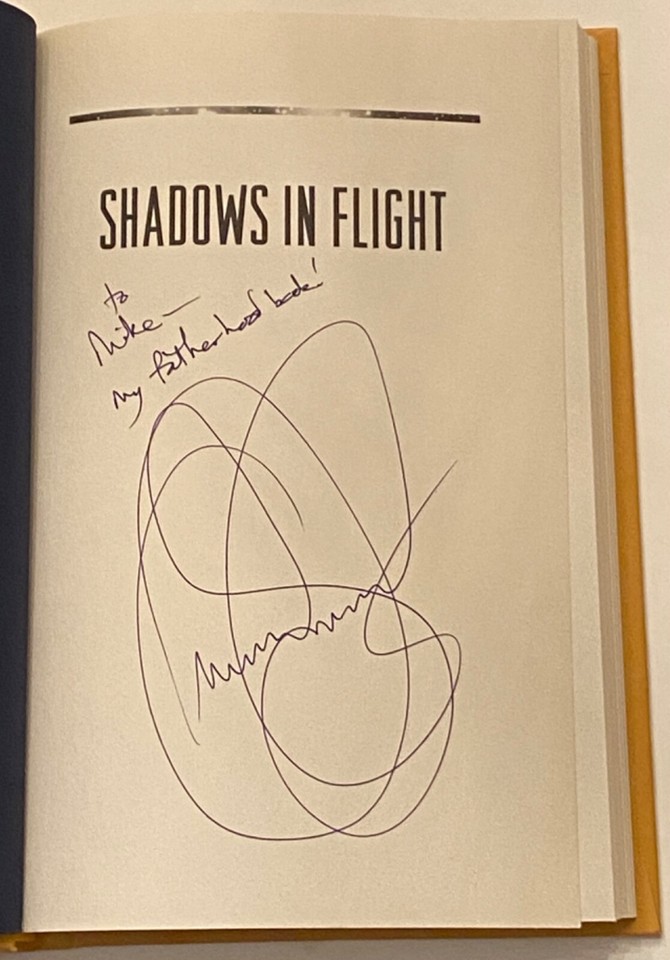 SIGNED Orson Scott Card SHADOWS IN FLIGHT 1st Pr HC/HB "Mike" Fine Gift ...