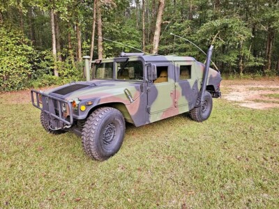 Humvee Running and Driving Complete Chassis M998 HMMWV M1025A2 Hummer ...