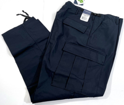 NEW SM MENS PROPPER F5205 ZIP FLY BATTLE RIP CARGO PANTS LAPD NAVY SMALL LONG | eBay