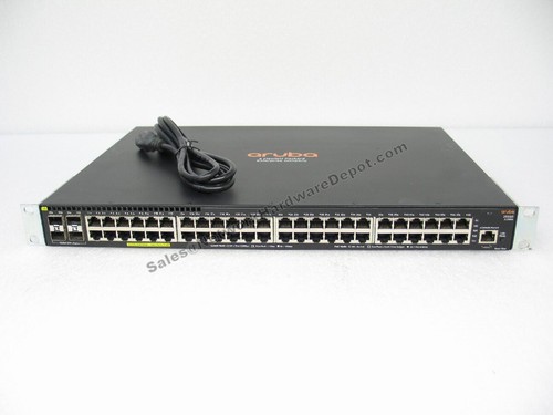 Aruba HP JL558A 2930F 48G PoE+ 4SFP+ 740W Gigabit Switch **1-Year ...