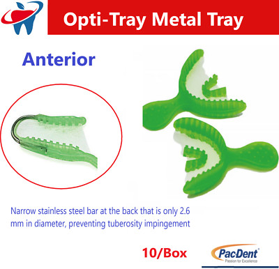 10Pcs Dental Impression Trays Harmony Tray Dual-Arch Posterior Trays 2 ...