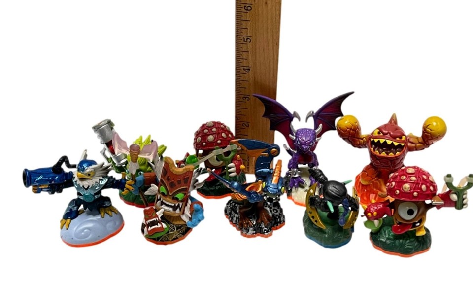 Activision Skylanders Action Figures Lot 9 Characters Monsters | eBay