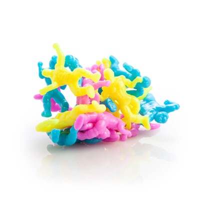 Squishy Spiky Crawlies Colourful Wrestling Creeblers Sticks to Flat ...