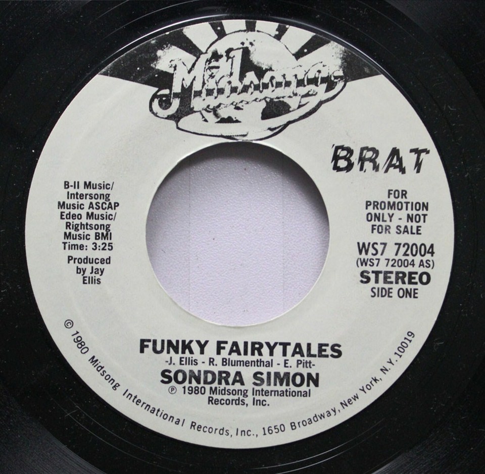 Soul Promo Nm! 45 Sondra Simon - Funky Fairytales / Funky Fairytales On ...