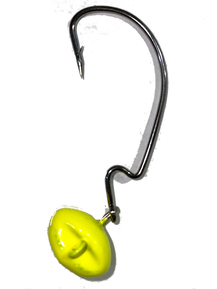 10 Pack Wobble Head Swing Head Biffle Football Jig 4/0 VMC EWG | eBay