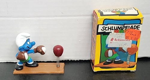 Schleich 40508 Smurfs Boxer , With BOX, vintage 1980 | eBay