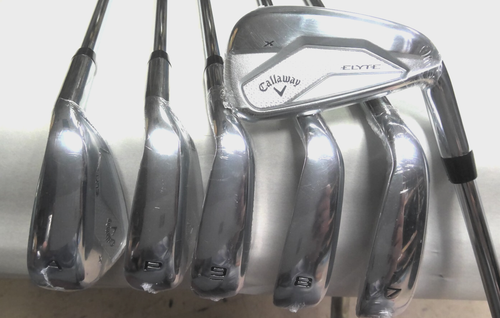 CALLAWAY ELYTE X IRON SET 6-PW,AW / TRUE TEMPER VECTOR 80G REGULAR FLEX ...