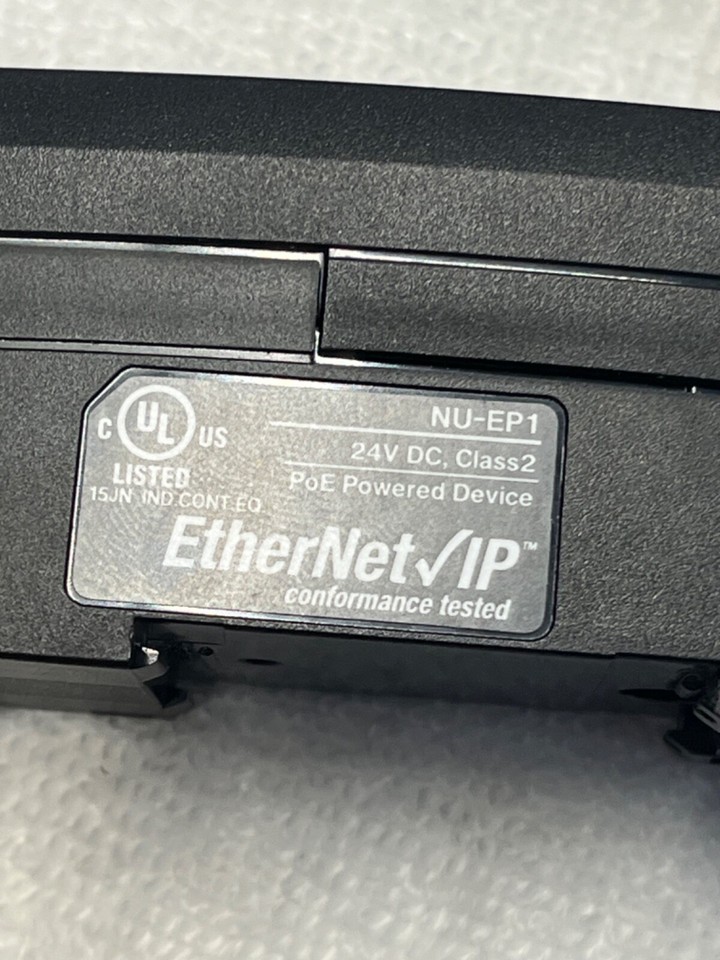 Keyence Ethernet IP Module NU-EP1 w/ (12) FS-N10 Fiber Amps & (7) FS ...