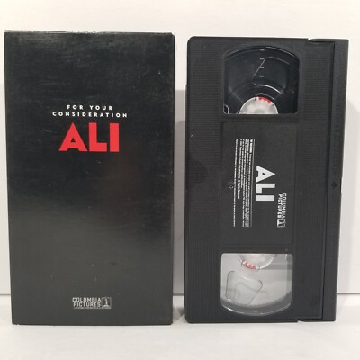 "ALI" 2001 VHS FYC AWARDS SCREENING COPY PROMO/VERY RARE FOR YOUR ...