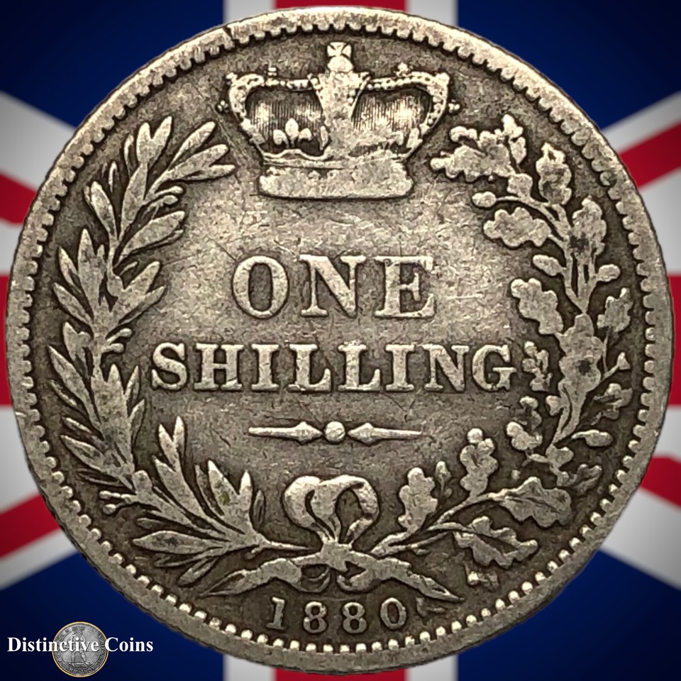 Great Britain 1880 British One Shilling GB0391 | eBay