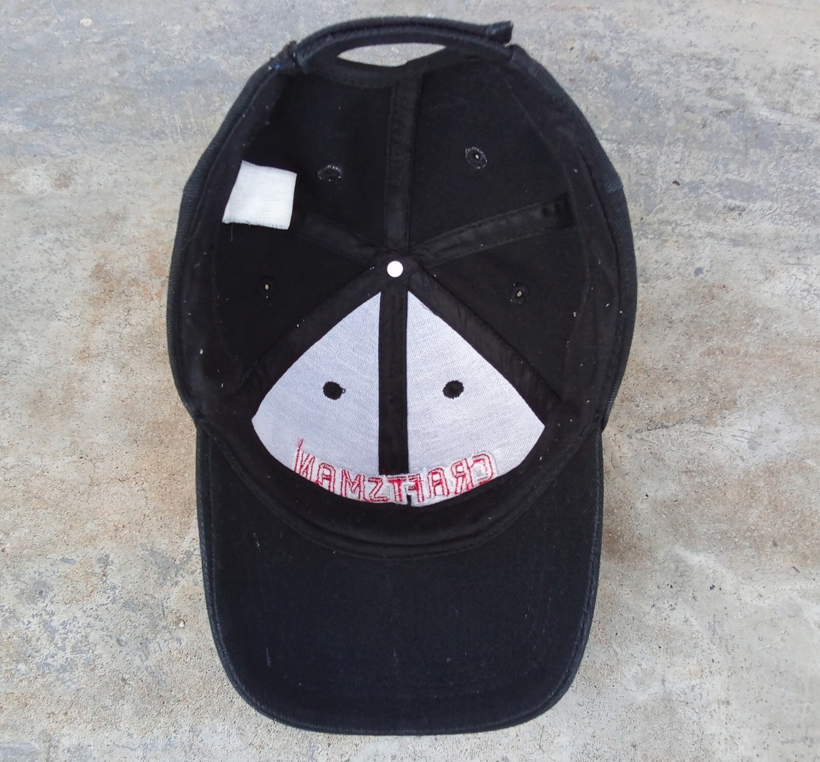 Craftsman Tools Adjustable Baseball Cap Strapback Bla… - Gem