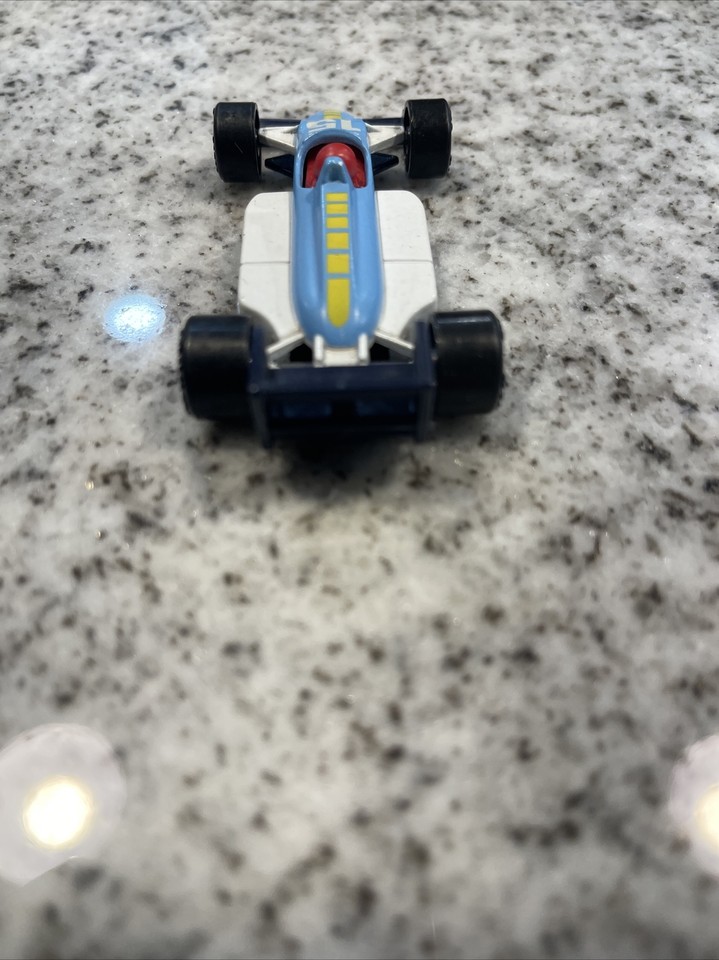 Vintage Matchbox Superfast #15 Grand Prix Racing Car Blue & White Shell ...