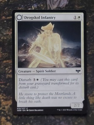 MTG Card: Drogskol Infantry (Innistrad: Crimson Vow) | eBay