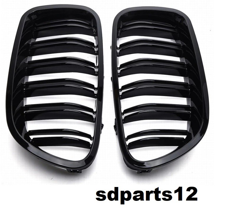 Griglia Calandra Maschera Anteriore BMW Serie 5 F10 F11 2010- M5 Nero ...