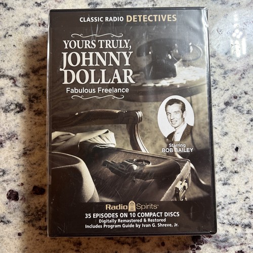 SEALED Yours Truly Johnny Dollar Fabulous Freelance Radio Spirits Audio ...