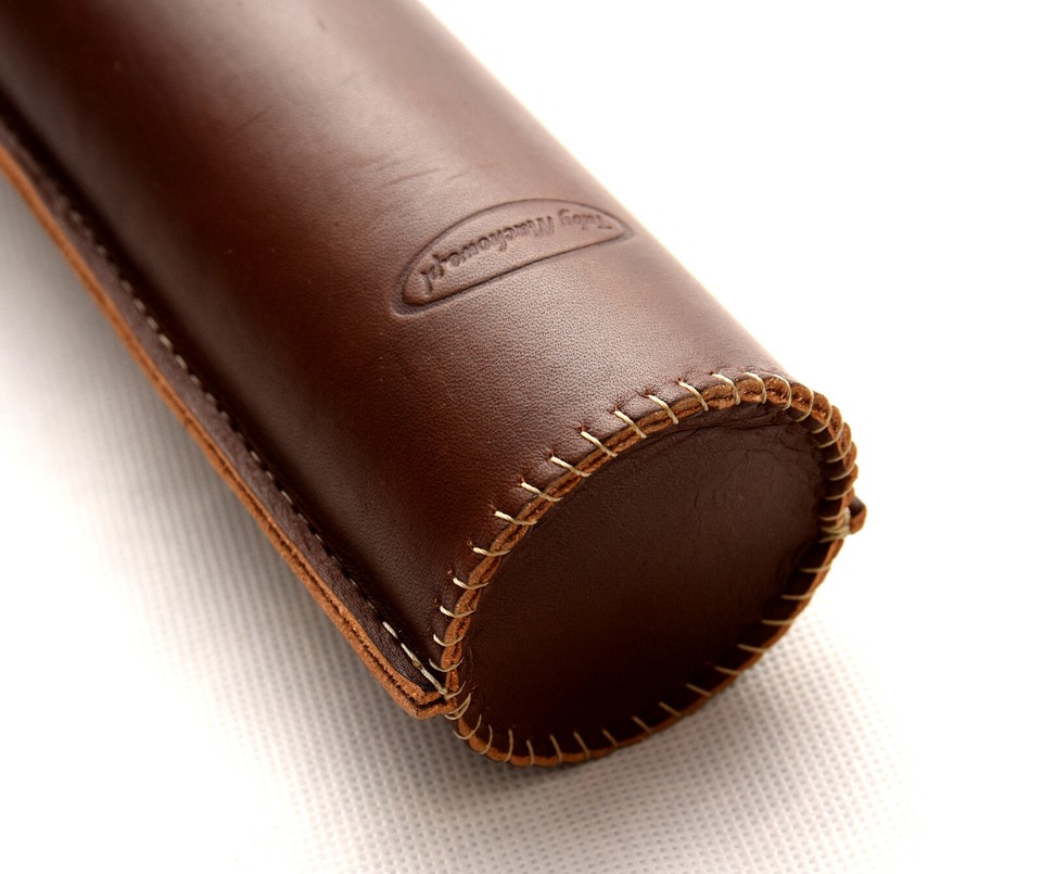 Handmade Leather Fly Rod Case ,Leather tube for Fishing Rod Gift Fly ...