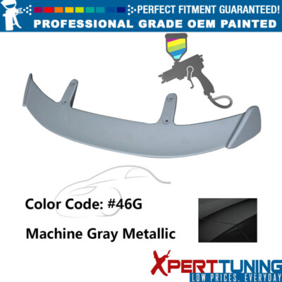 Fits 14-17 Mazda 3 5Dr AE Style Roof Spoiler Wing ABS #46G Machine Gray ...