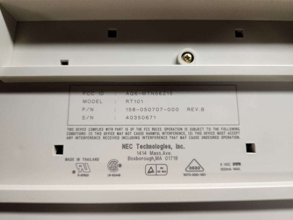 Vintage NMB Technologies MICRON RT101 Click Keyboard PS/2 Retro RARE ...