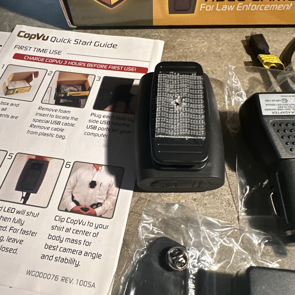 WatchGuard Copvu Wearable Body Camera For Law Enforcement | eBay