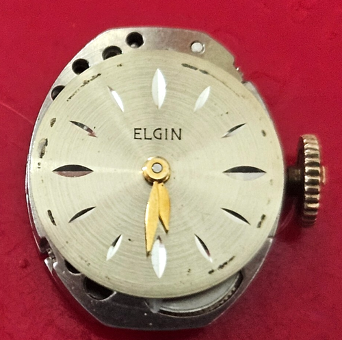 Vintage ELGIN 902 17J Watch Movement (BALANCE RUNS) lot525 | eBay