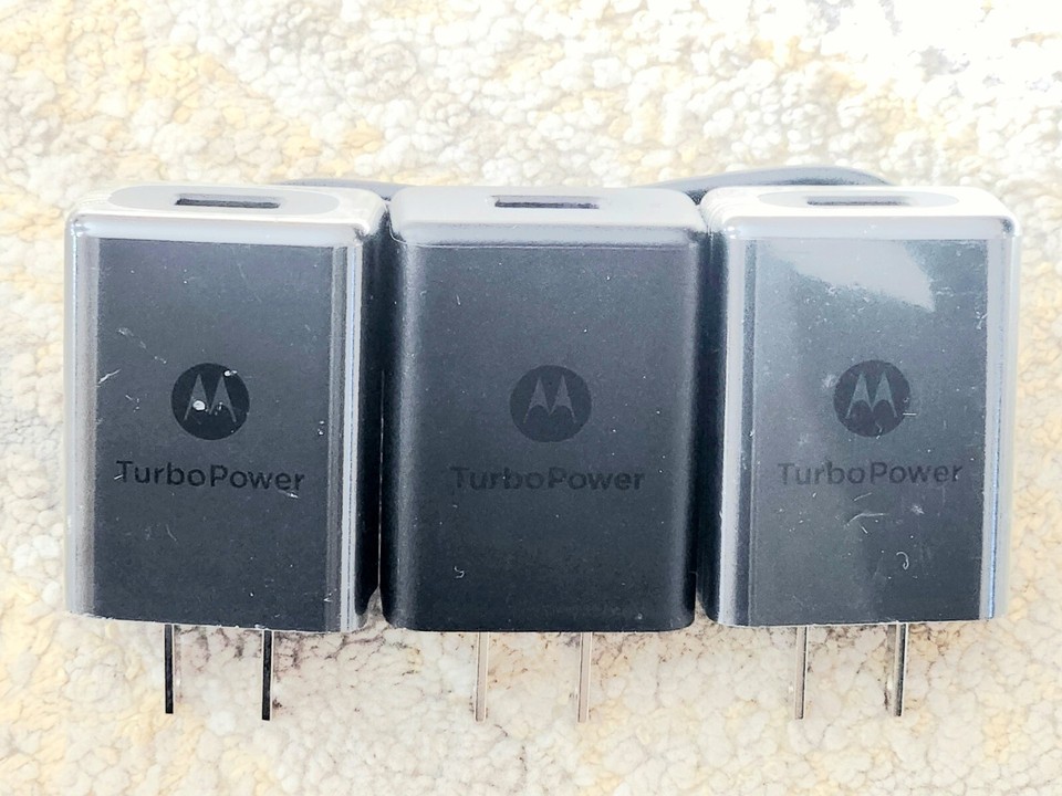 Motorola USB Travel Turbo Power Charger Adapter 15W USB C Cable ...