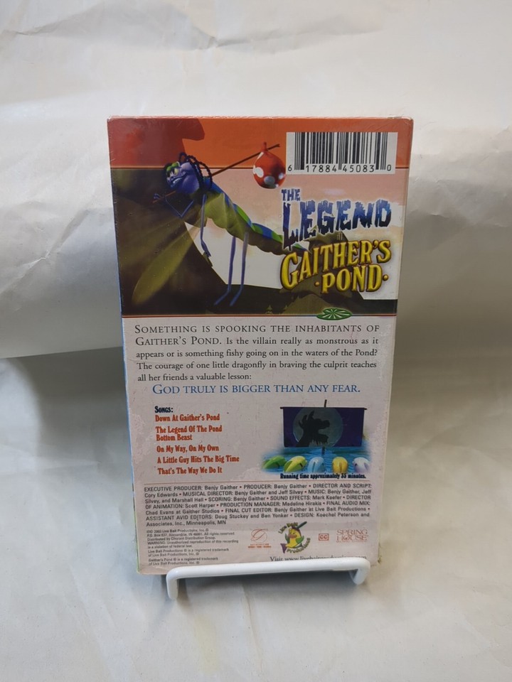 The Legend at Gaither's Pond Kid’s Vhs Biblical Series Movie Complete ...
