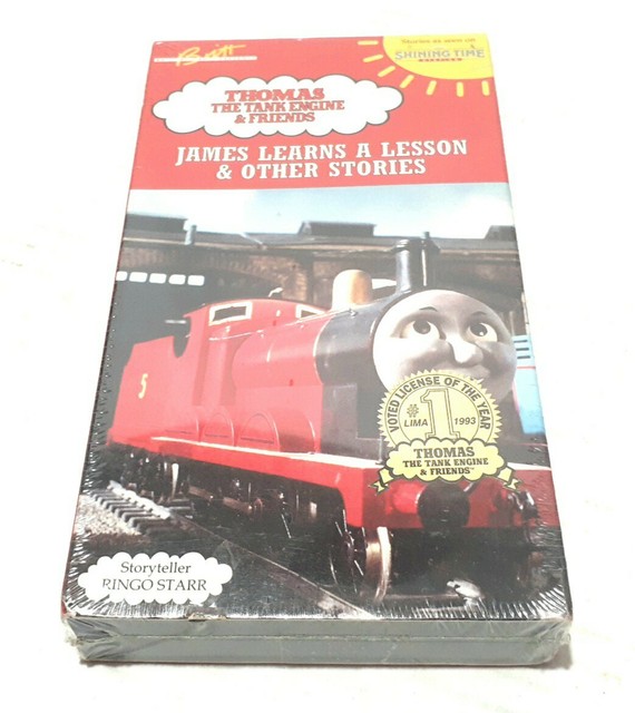 Thomas the Tank Engine - James Learns a Lesson Other Stories (VHS, 1992 ...