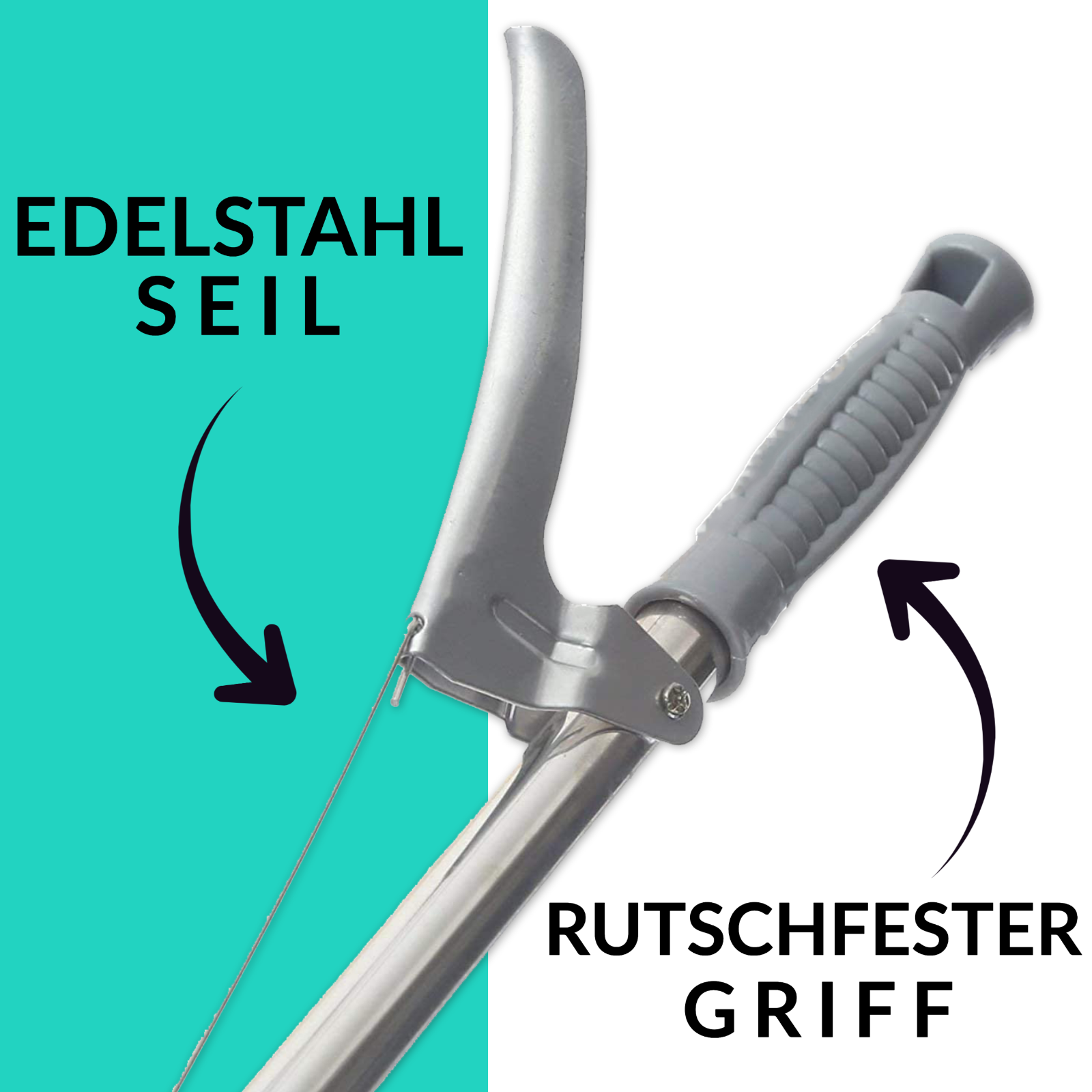 Greifzange Müllzange Greifhilfe Metall 95cm Greifarm Müll Greifer ...