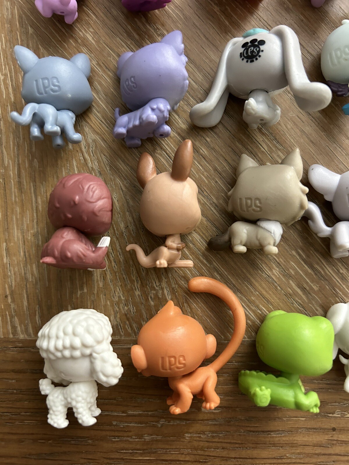 Littlest Pet Shop Authentic Mini Size Pets Dogs Cats Rabbit Monkey (25 ...