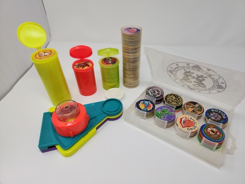 HUGE Lot POG MAKER w/ International Kap Alliance Stack n Smack Pogs ...