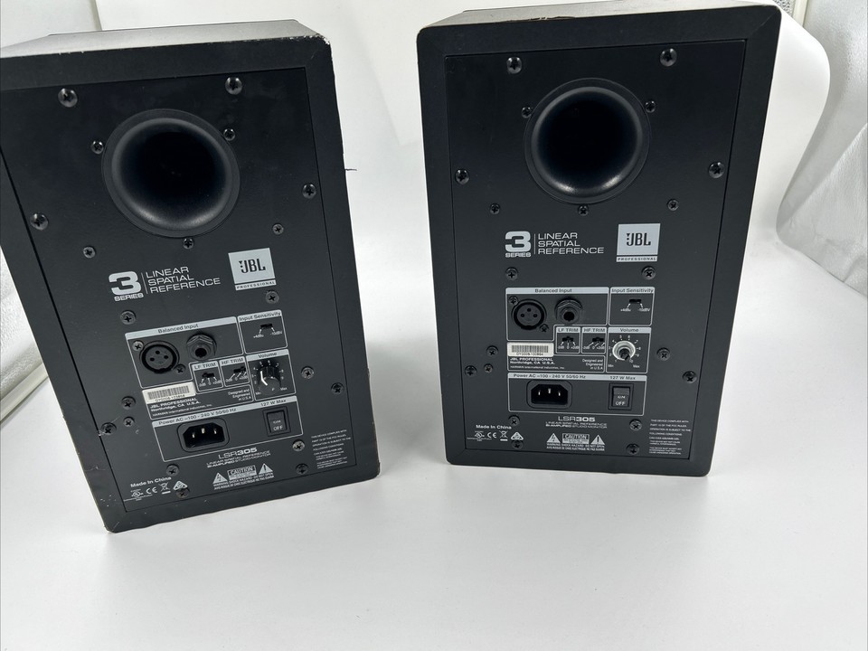Powered JBL Linear Spacial Reference 3 Series Studio Speakers (Pair) | eBay