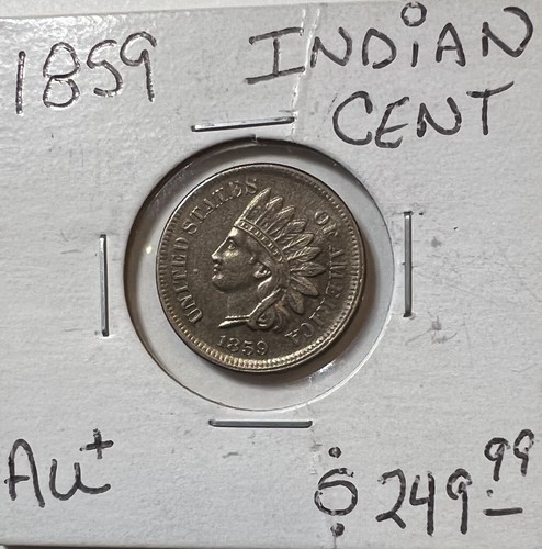 1859 Indian Head One Cent Penny 1C | eBay