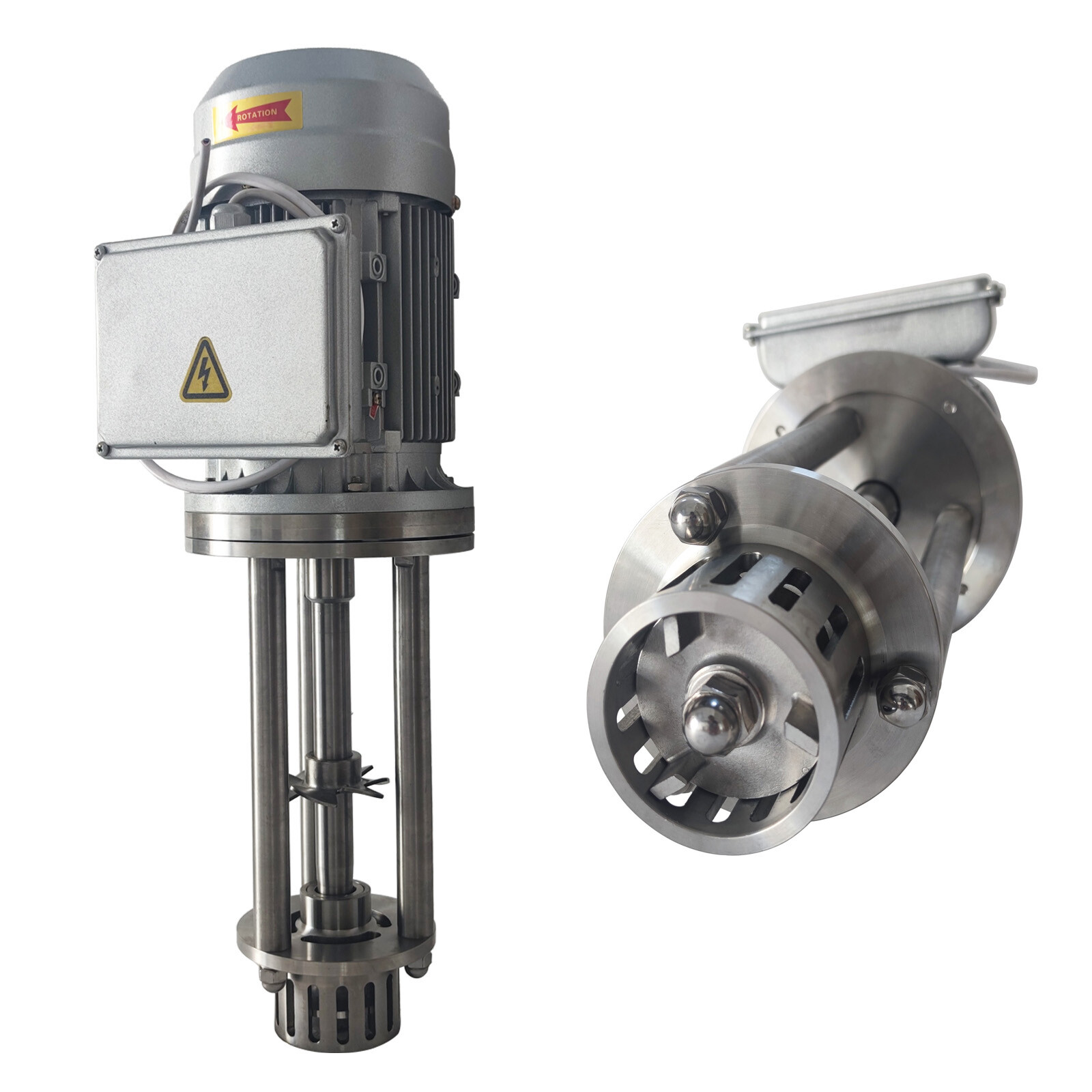 220V 1.5KW Laboratory High Shear Mixer Disperser Emulsifying Machine ...