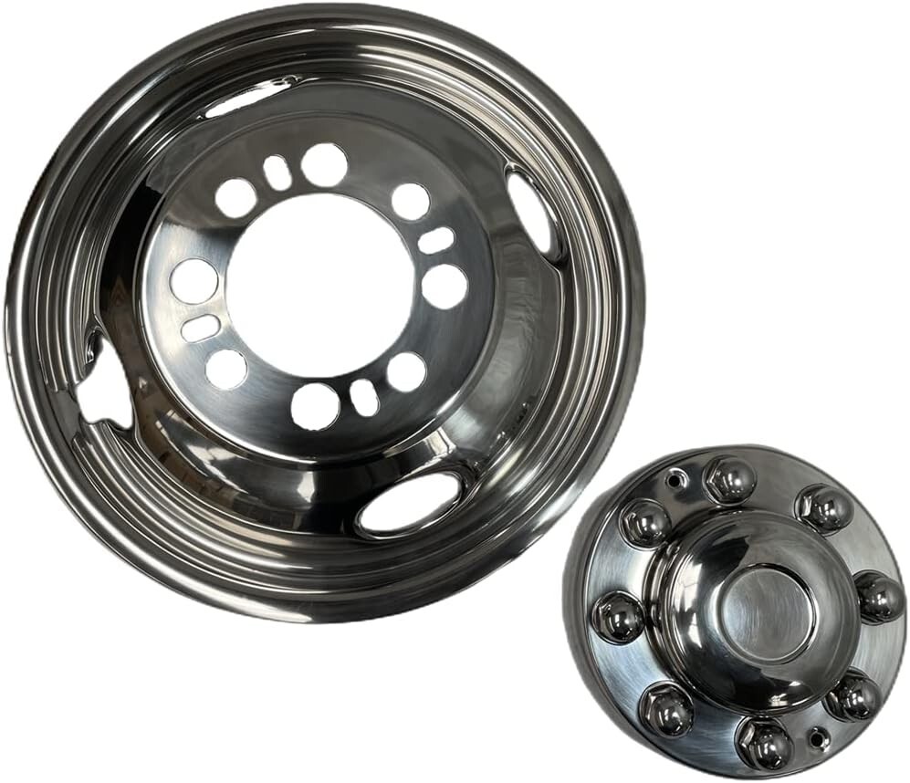 16'' Stainless Steel Dual Wheel Simulators Kits 1974-1999 Dodge Ram ...