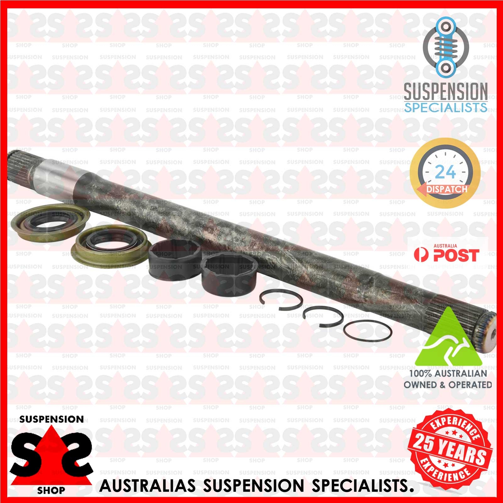 Front Axle Drive Shaft Suit JEEP Cherokee (Kk) 2.8 CRD 4x4 CHEROKEE (KK ...