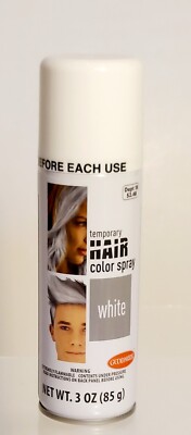 1 Spray Can Goodmark Temporary Spray-on Hair Color WHITE 3 oz | eBay
