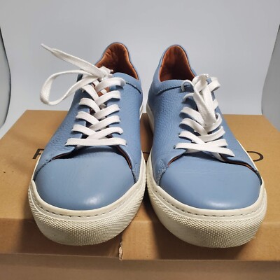 Rodd & Gunn Blue Leather Sneakers US Size 8.5, EU Size 42 | eBay