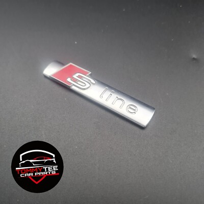 Genuine Audi S Line Wing Badge No 8N0853601A | eBay UK