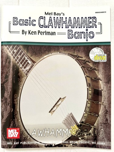 Basic Clawhammer Banjo Music Book Ken Perlman Irish New England Style ...
