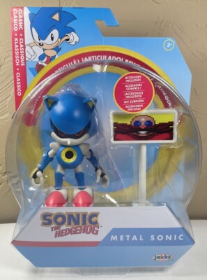 Sonic The Hedgehog CLASSIC Metal Sonic With Goal Post• Jakks Pacific | eBay