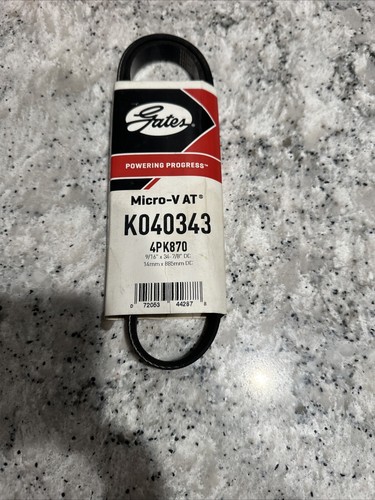 Serpentine Belt-Premium OE Micro-V Belt Gates K040343 for sale online ...