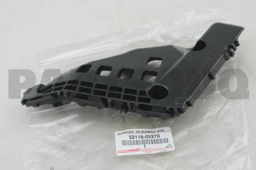 5211602270 Genuine Toyota SUPPORT, FRONT BUMPER SIDE, LH 52116-02270 | eBay