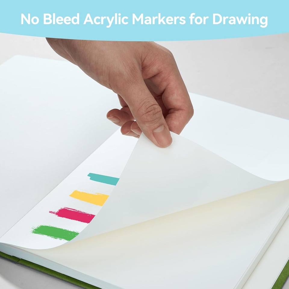 Pennarelli Acrilici Con Punta a Pennello Di Alta Qualità, Inchiostro a ...